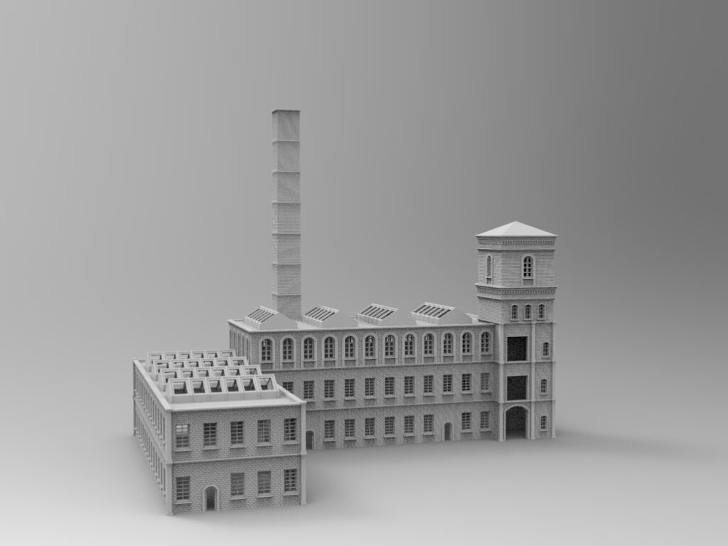 Industrial 'L' Factory - WOWBuildings