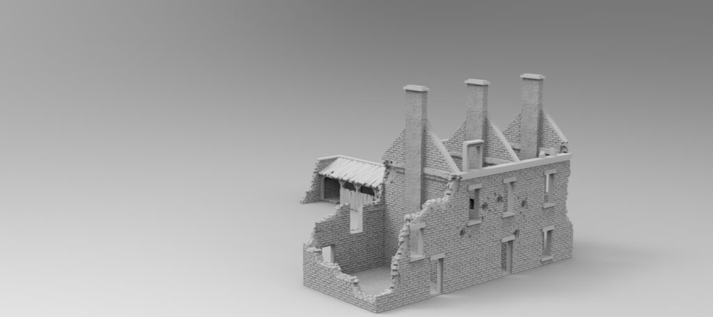 House Shell Row - WOWBuildings