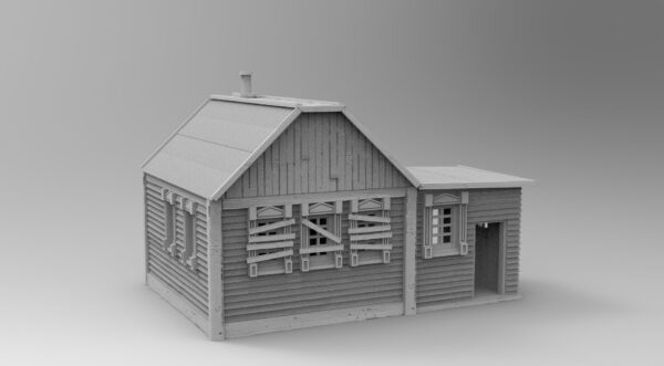 Russian village shed 3 - WOWBuildings